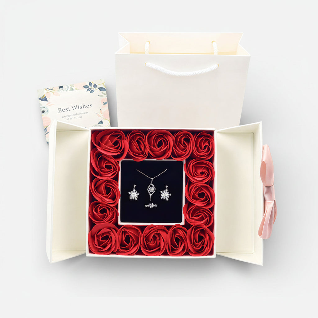 Rose Gift Box Presentation Set – Swift & Co